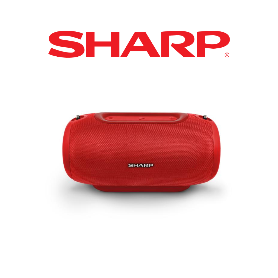 SHARP GX-BT480(RD) RED BLUETOOTH SPEAKER | Asia Excel