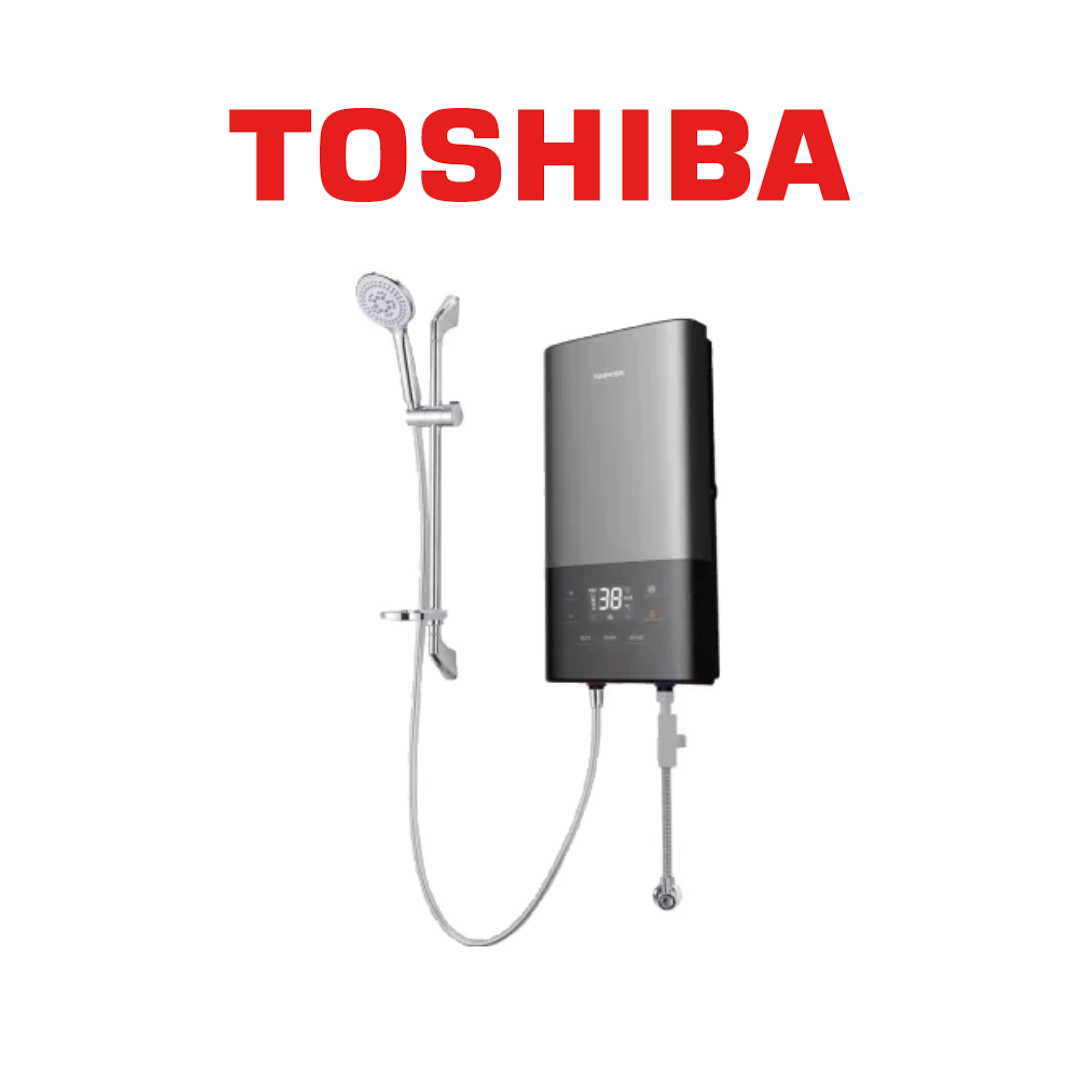 TOSHIBA TWH-33EXNSG METALLIC BROWN INSTANT HEATER WITH DIGITAL DISPLAY ...