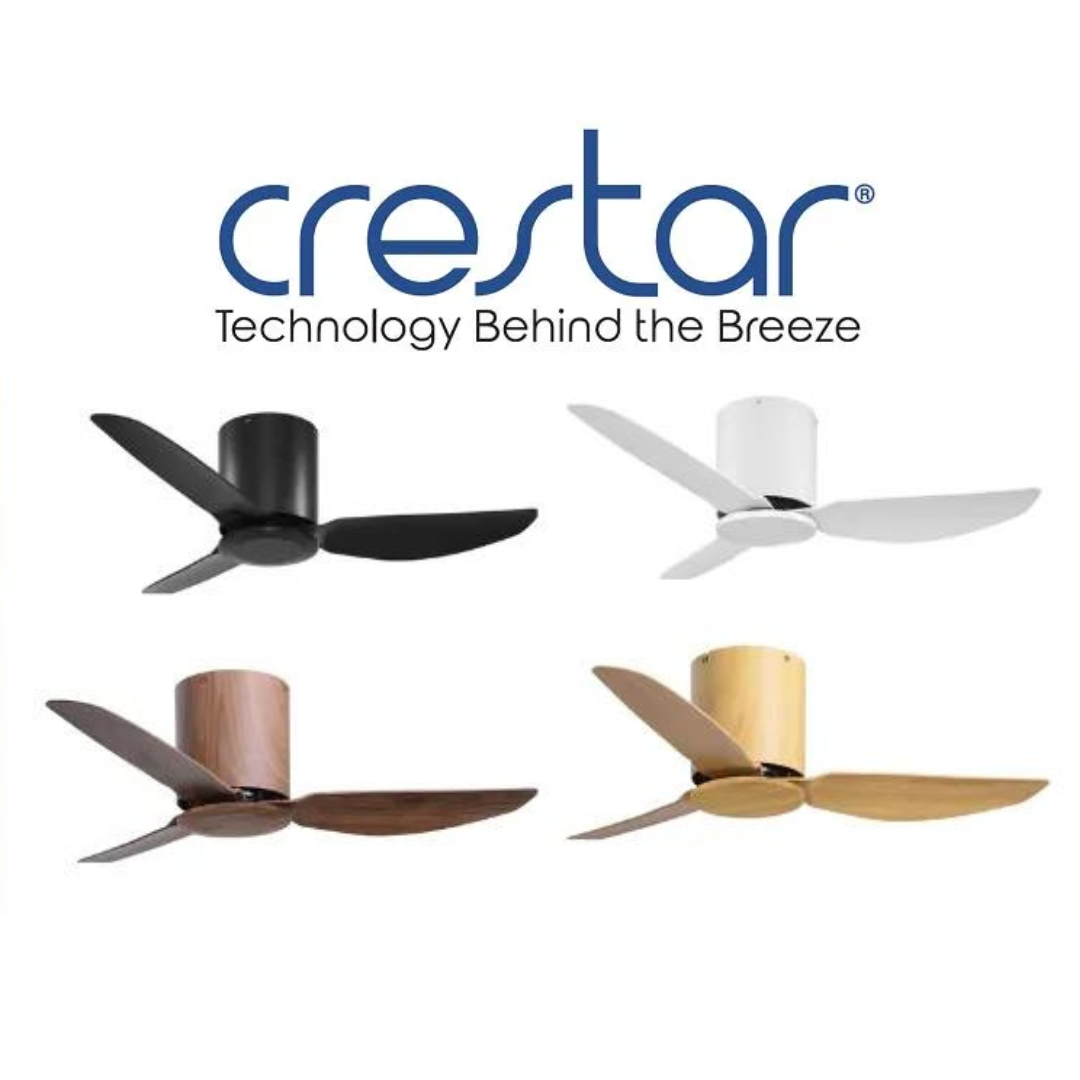 CRESTAR ALTIS+ BLACK/WHITE/WALNUT WOOD/MAPLE WOOD 3 BLADE 40 INCH ...