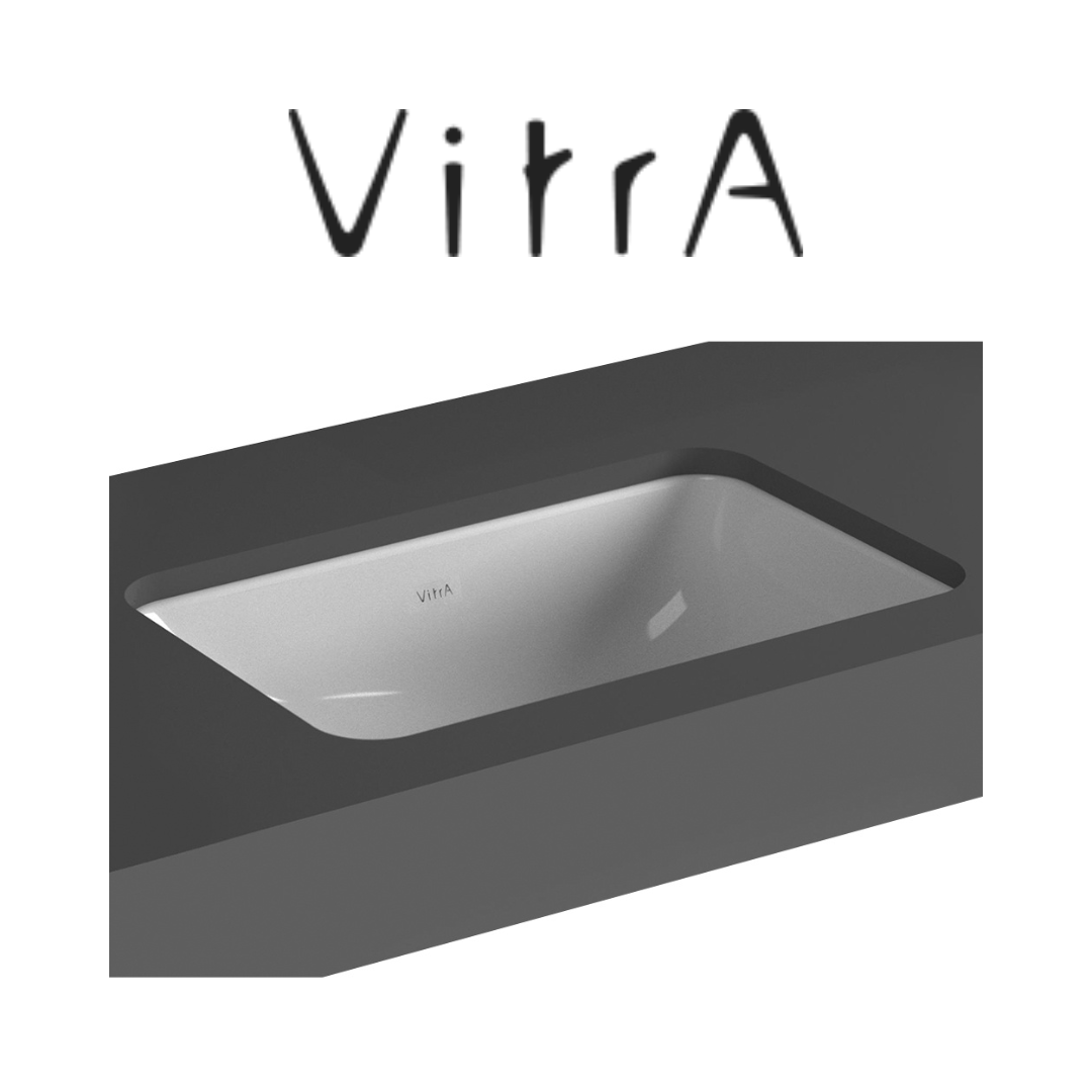 VITRA 5475B003-0618 48 CM UNDERCOUNTER BASIN S20 WITH OVERFLOW | Asia Excel