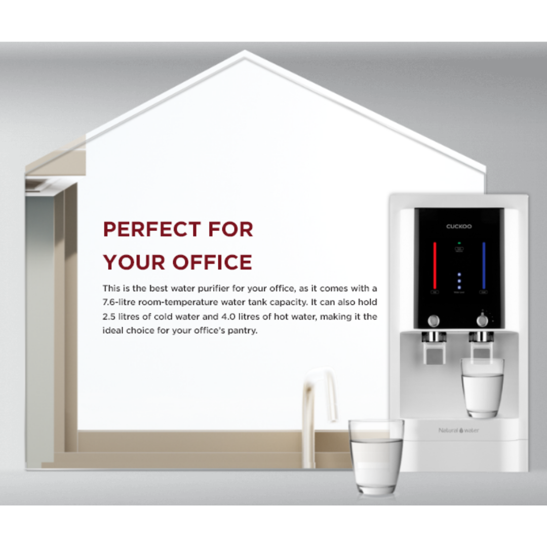 CUCKOO CP-QN14015W QUEEN STAND LARGE STAINLESS STEEL WATER PURIFIER ...