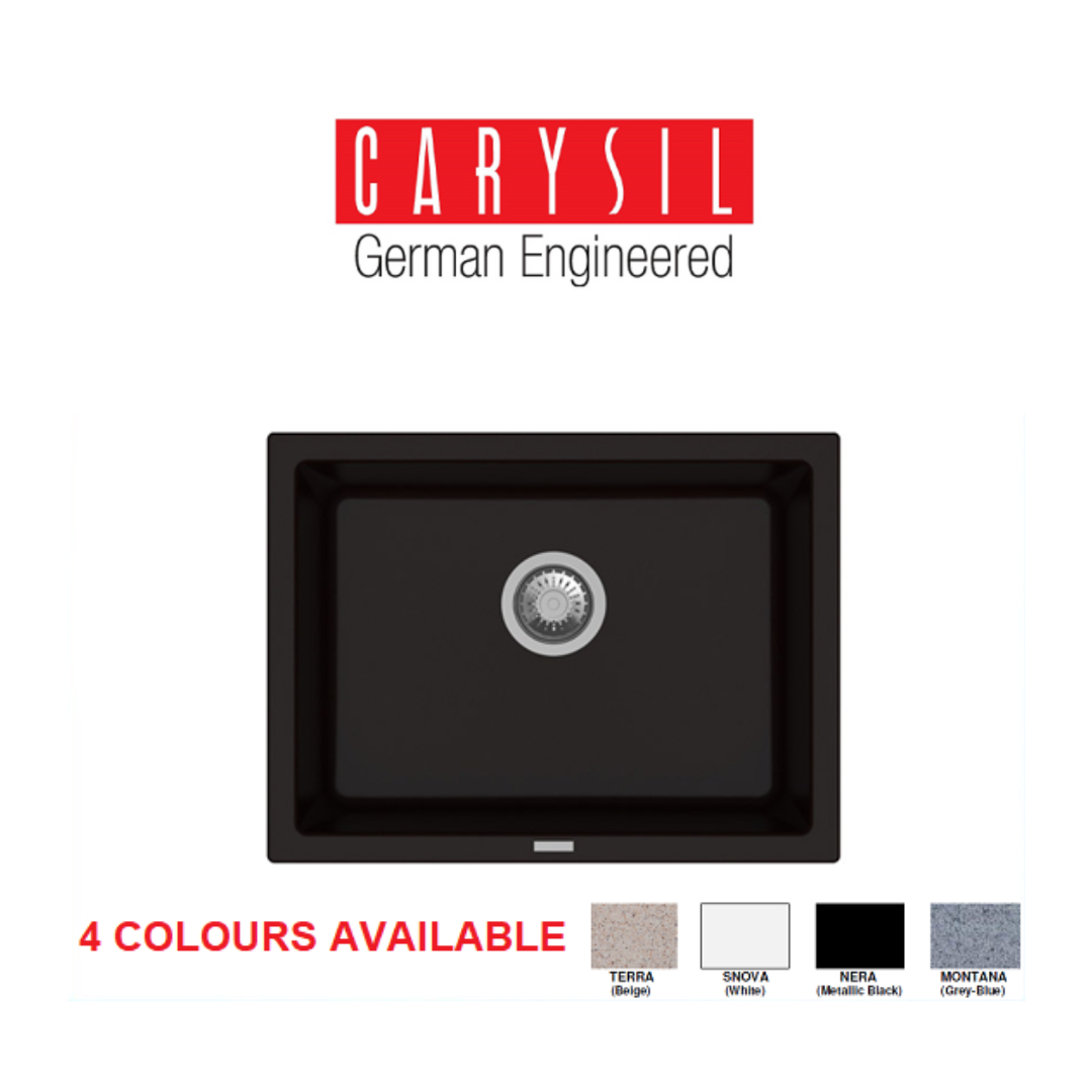 CARYSIL BIG BOWL 61CM BLACK / WHITE / BEIGE / GREY-BLUE SINGLE BOWL ...