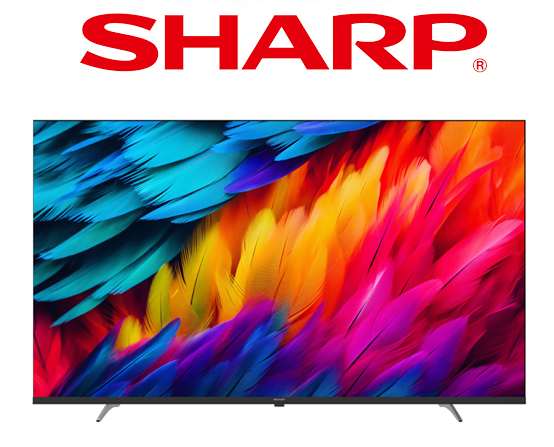 SHARP 4T-C55GJ4000X 55 INCH FRAMELESS 4K ULTRA HD SMART TV | Asia Excel