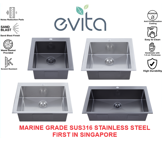 EVITA 48/58/68/78/88CM SUS316 MARINE GRADE HONEYCOMB SERIES BRILLIANT ...