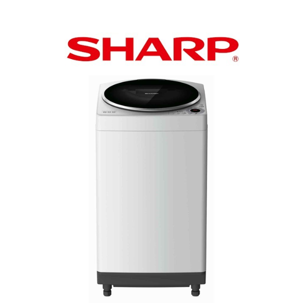 SHARP ES-W90EW-H 9KG TOP LOAD WASHING MACHINE WITH SELF-TUB CLEAN ...